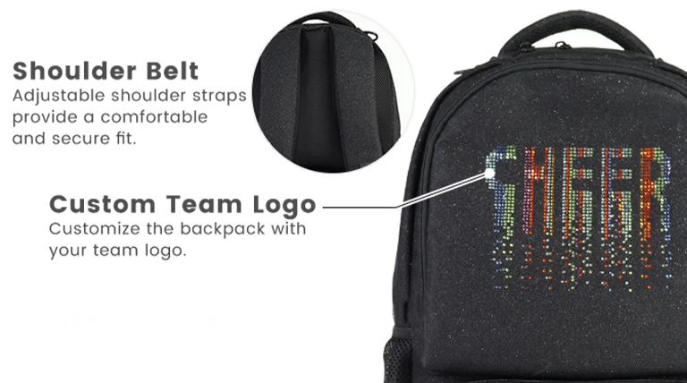 Cheer Bags, Cheer Backpacks, Custom Cheer Bags - CSTOWNCHEER